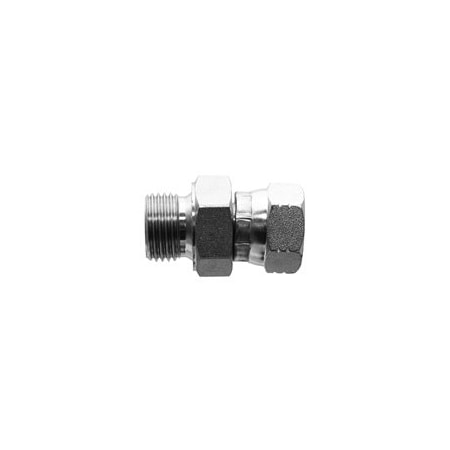 Titan Steel Adapter 3/4in Male BSPP x 3/4in Female JIC Swivel 9021-12-12 | Zoro